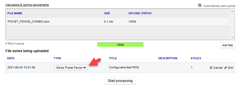Ethos Picket Fence – Standard Imaging