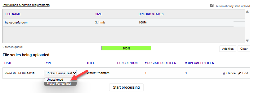 Picket Fence – Standard Imaging