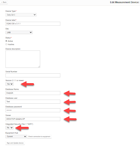 Connecting Sun Nuclear Daily QA 3 versions 3.1.1 and above – Standard ...
