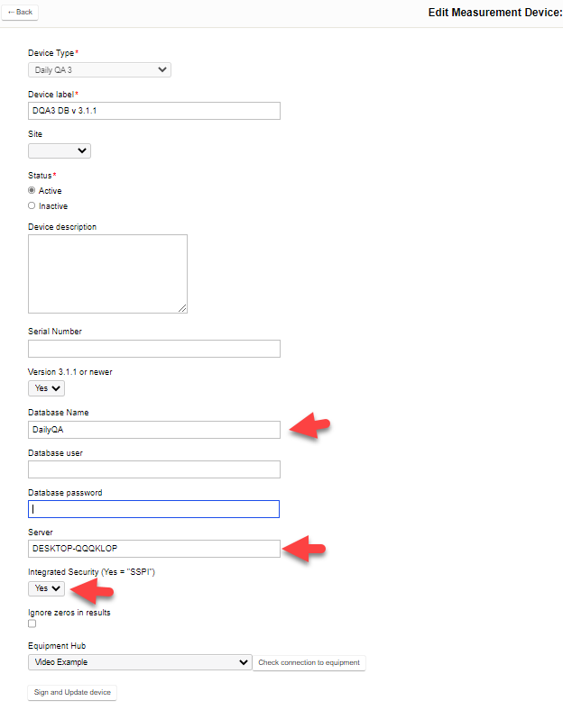 Connecting Sun Nuclear Daily QA 3 versions 3.1.1 and above – Standard ...
